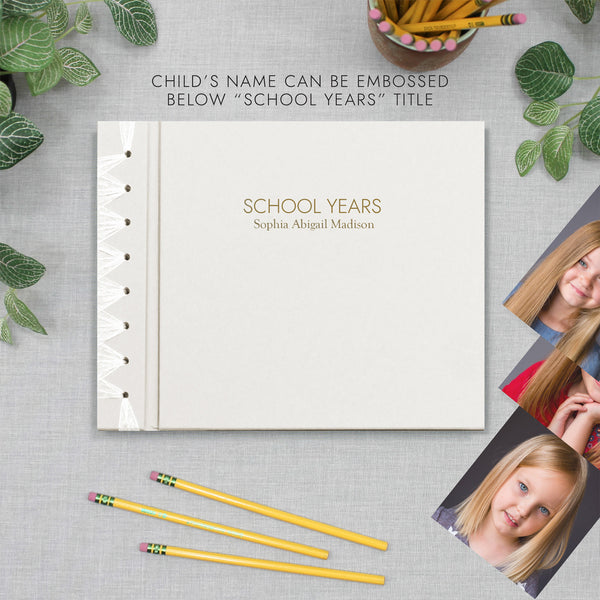 School Years Memory Album | Personalized School Memory Book | Rag ...