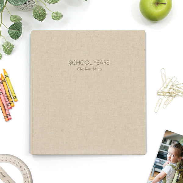School Years Memory Binder - Rag & Bone Bindery