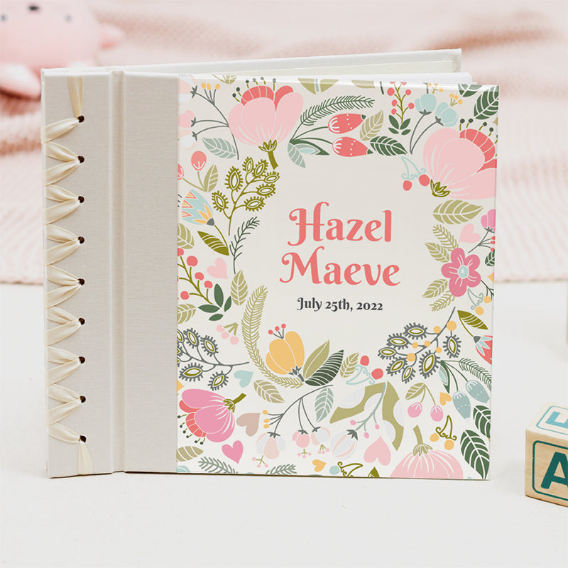 Storage Binder for Photos or Documents with Natural Linen Cover - Rag ...