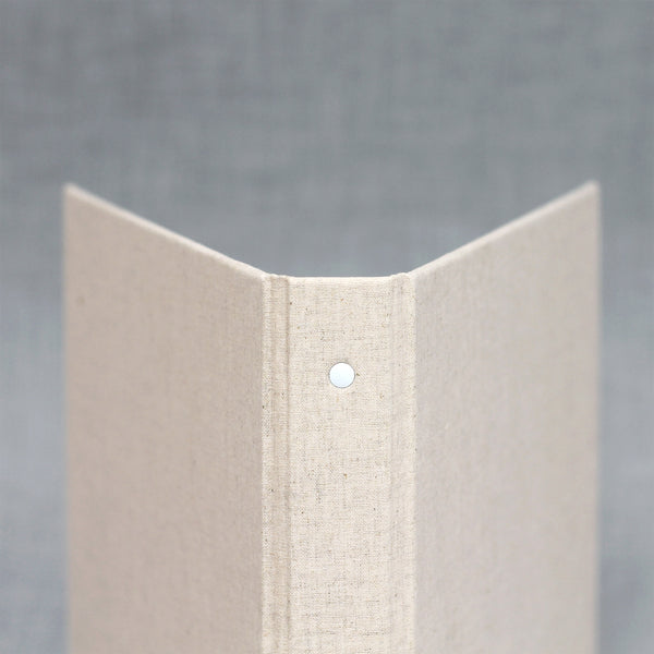 Custom Binder with Natural Linen Cover - Rag & Bone Bindery