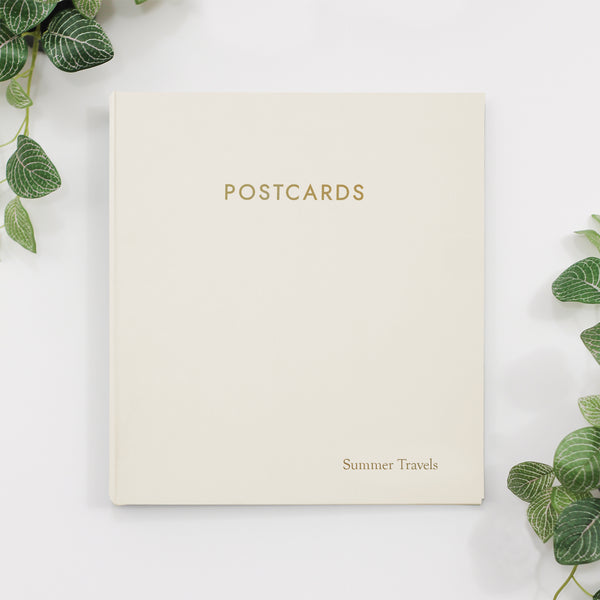 Large Postcard Album | Cover: Pearl Vegan Leather | Available Personal ...