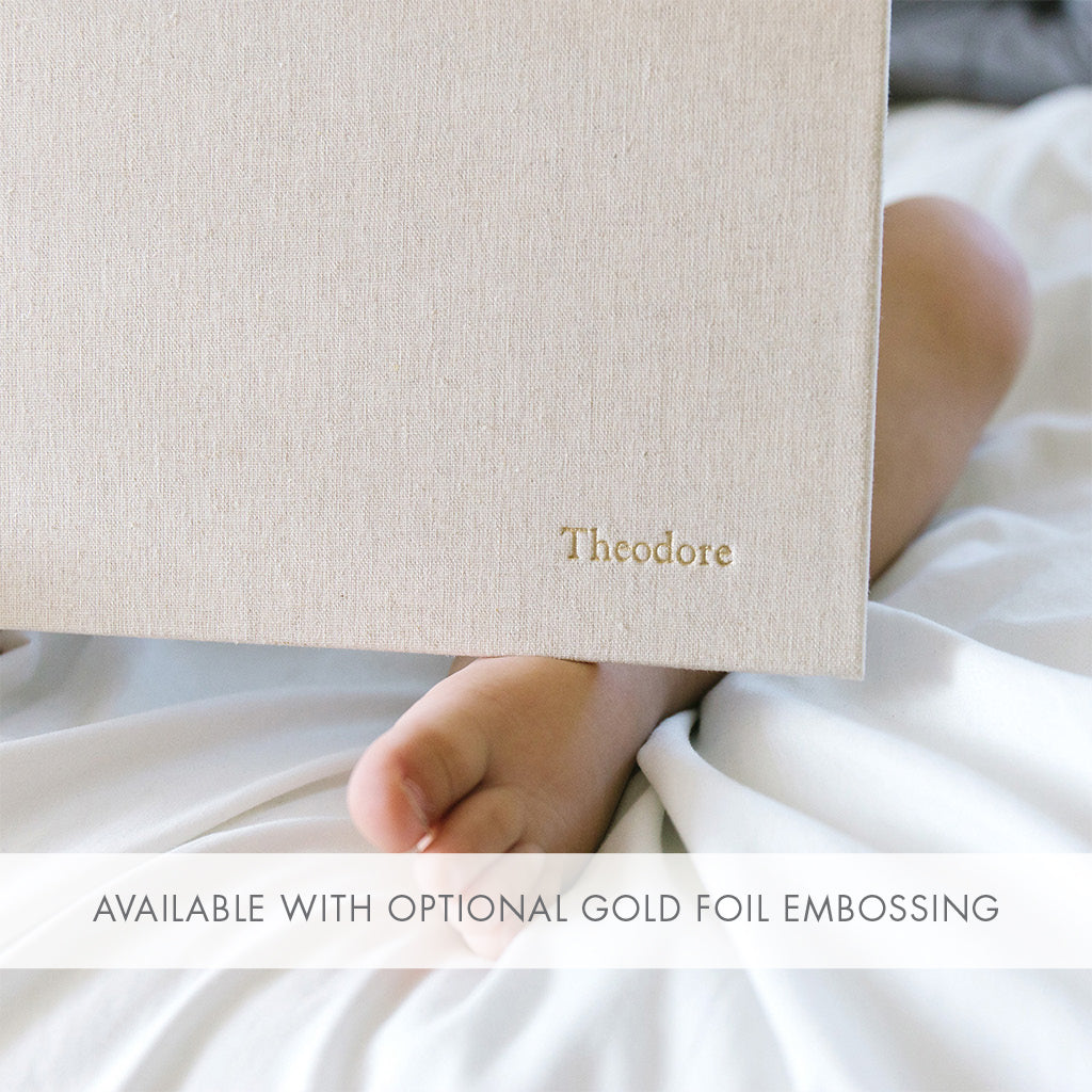 Baby's First Book | Cover: Natural Linen | Available Personalized - Rag ...