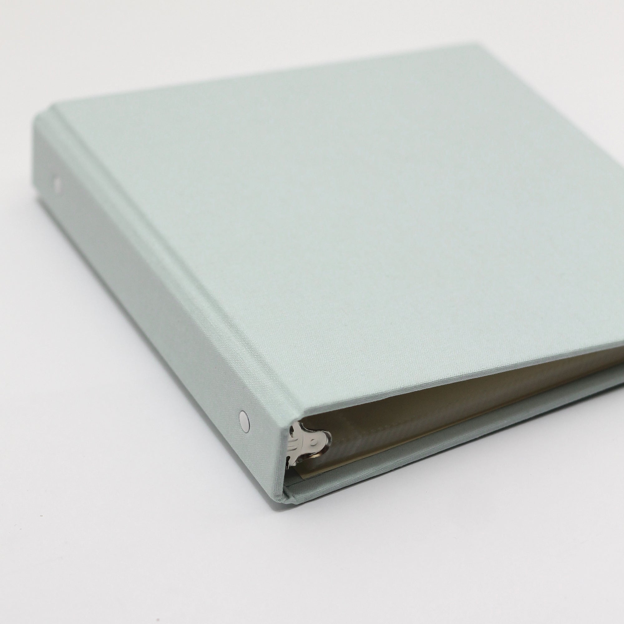 Medium Photo Binder For 4x6 Photos | Cover: Light Blue Cotton | Availa ...