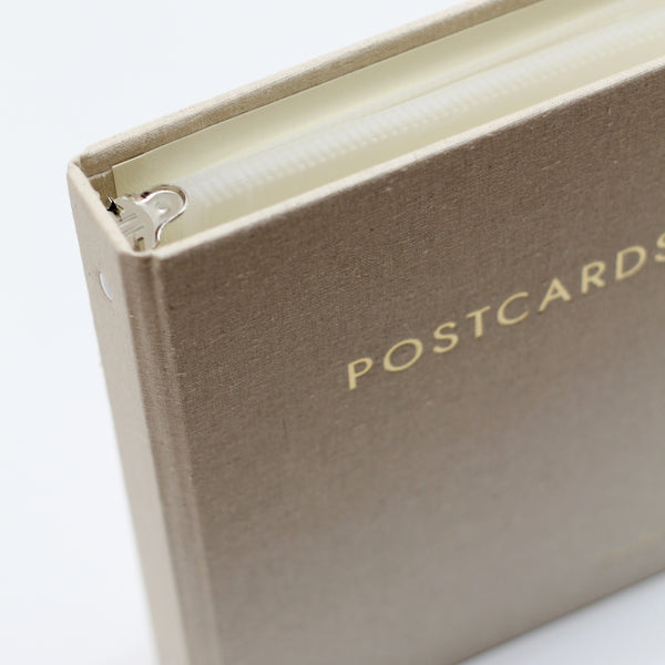 Medium Postcard Album | Cover: Natural Linen | Available Personalized ...